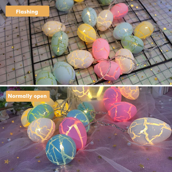 Colorful Egg String Lights – dimoohomeuk