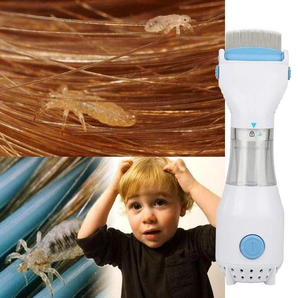 Electric Lice Comb Head Vacuum Lice Removal without Chemical – dimoohomeuk