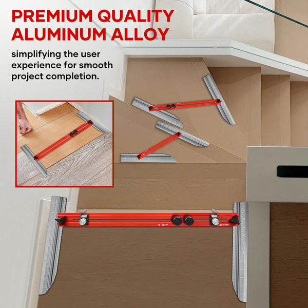 New Stair Measuring Tool, Stair Tread Template Tool, Shelf Layout Tool ...
