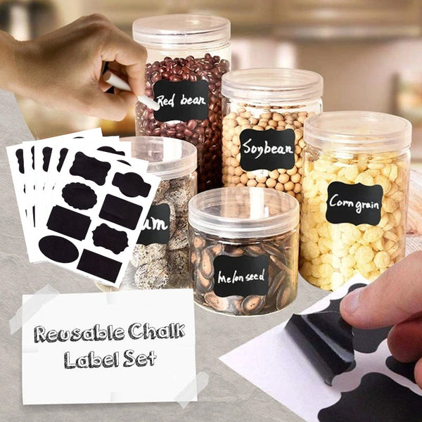 Reusable Chalk Label Set – dimoohomeuk