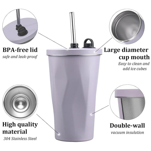 Stainless Steel Straw Cup – dimoohomeuk