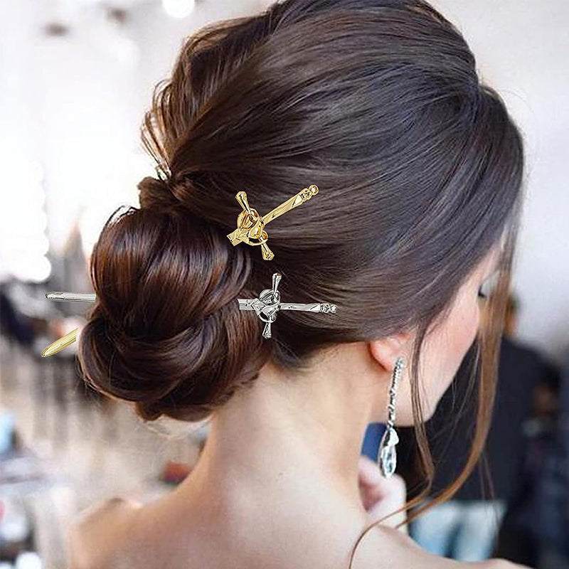 Sword Hair Pin Stick Hair Styling Accessory – dimoohomeuk