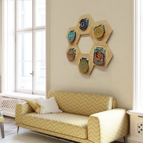 Honeycomb Combination Medal Display Stand – dimoohomeuk